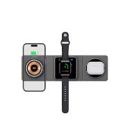 China Foldable 3-1 Wireless Charger Station for Multi Device Smart Charging for sale