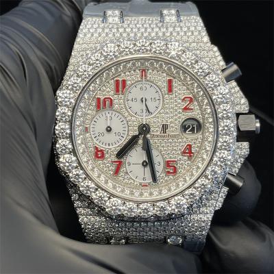 China Conflict Free Luxury Diamonds Royal Oak Watches Moissanite For Pocket Friendly for sale