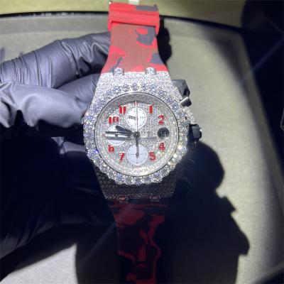 China Bezel Band Two Tone AP Iced Out for sale