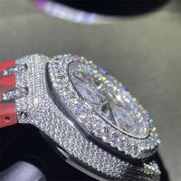 China Royal Oak Moissanite Iced Out Watch for sale