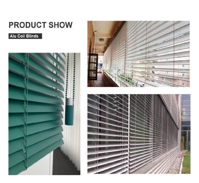 Reliable Aluminum Coils Blinds for Dependable Window Coverage