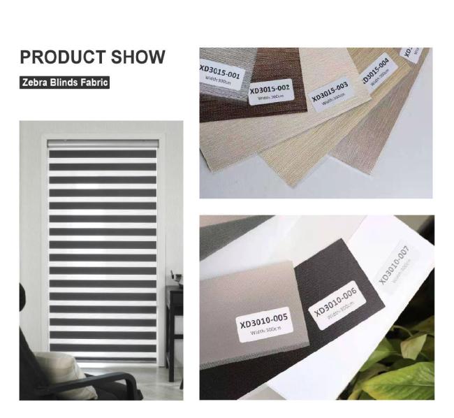 Durable Zebra Blind Fabric for Long-Lasting Window Coverings