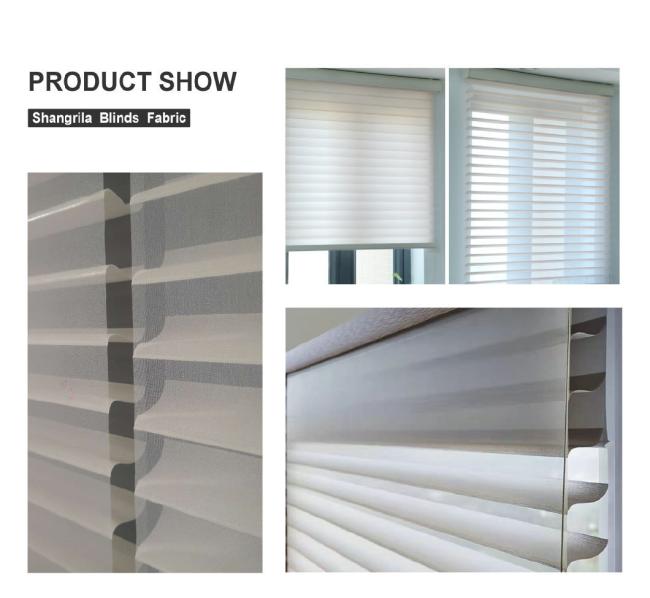 Luxurious Shangrila Blind Fabric for High-End Soft Furnishings