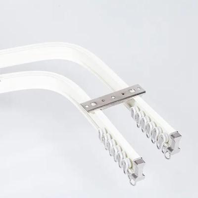 China Double Track Number Custom Curtain Tracks for Layered Window Coverings 3.5*5/5.5*5cm for sale