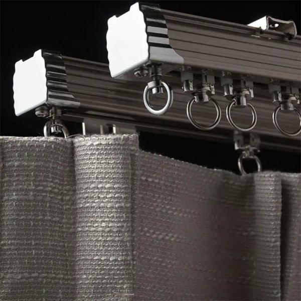 Quality Top Mounting Curtain Tracks Customizable and Adjustable for Perfect Fit 3.5*5/5 for sale
