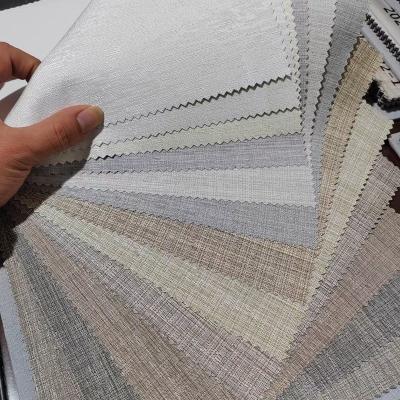 China Zacht en zacht textuur Warmte-isolatie rolblindstof met winddichte functie Te koop