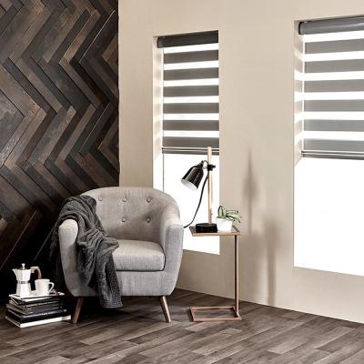 China Tag und Nacht 100% Polyester Zebra Blind leicht zu reparieren Fensterdecken Roller Blinds zu verkaufen