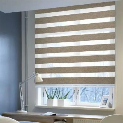 China Tag und Nacht 100% Polyester Zebra Blind leicht zu reparieren Fensterdecken Roller Blinds zu verkaufen