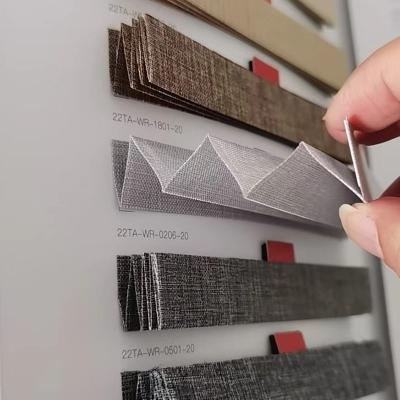China Visibility Pleated Blinds Fabric for Sound Insulation and 24 Hours After-Sales Service for sale