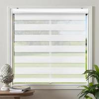China Contemporary Design Style Customized Request Blackout Window Zebra Blinds for Study for sale
