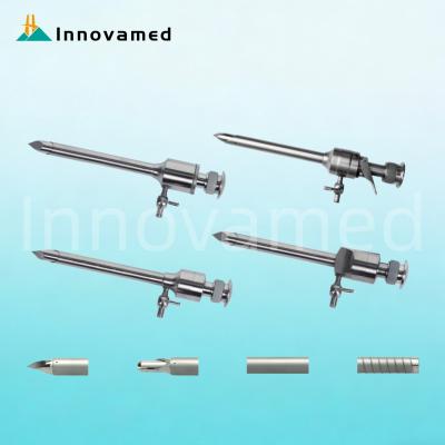 China Surgical Multifunctional Laparoscopy Trocar Set Medical Grade With Silicone Sealing for sale