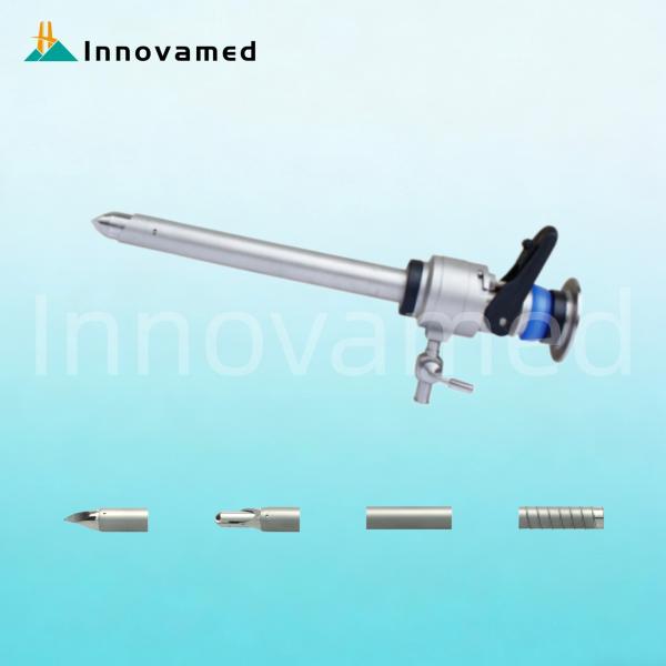 Quality Laparoscopic Surgical Instruments 5.5mm 10.5mm 12.5mm Light Weight Trocar for sale
