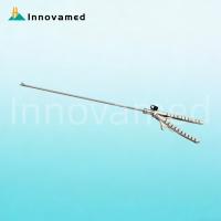 Quality V Shape Heavy Type Stainless Steel Laparoscopic Needle Holder 330mm 420mm Length for sale