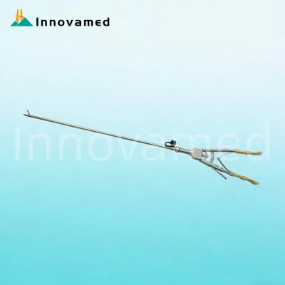 China 330mm Stainless Steel Laparoscopic Equipment V Shape Surgery Needle Holder for sale