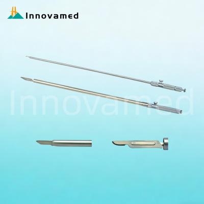 China High Precision Laparoscopic Instruments Bile Duct Scalpel φ5x330mm φ10x330mm for sale