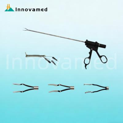 China Hospital Surgery Bipolar Coagulation Forceps With Plastic Handle Metal Handle for sale