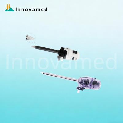 China Single Use Surgical Disposable Optical Trocar 100mm 120mm For Laparoscopic Surgery for sale