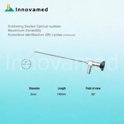 China 3mm X 140mm Rigid Oto Endoscope Device For Advanced Ent Procedures for sale