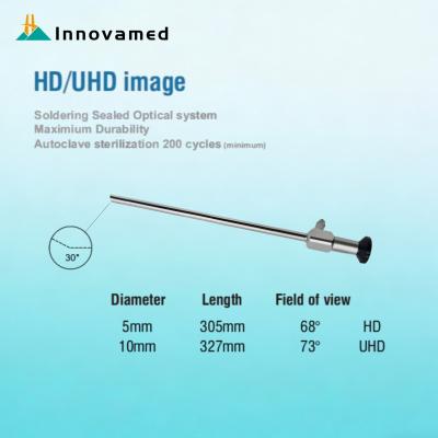 China 305mm 327mm Length ENT Endoscope Device 30 Degree Direction View HD Image for sale