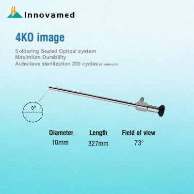 China 10mm 0 Degree Autoclavable Rigid Endoscope For Minimally Invasive Surgery for sale