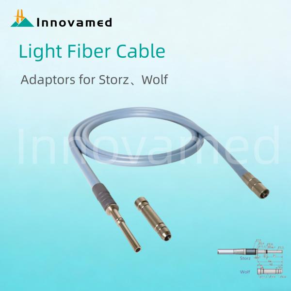 Quality Premium Medical Fiber Optic Adaptors for Storz$Wolf Cable for Autoclave Sterilization and Universal Connectors for sale