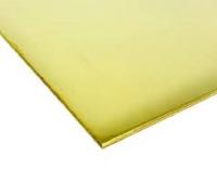 China Rolled Sheet/Plate Brass Sheet With 1mm Thickness For Decorative Applications for sale