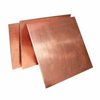 China High Quality T2 Red Copper Sheet For Multiple Applications With Glaze Surface for sale