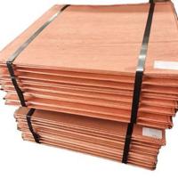 China Superior Workability Copper Cathode Plate For Copper Alloy Fabricated Products for sale