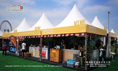 China small size advertising pagoda tent for outdoor events or expositions or parties for sale