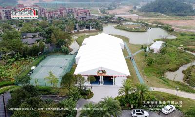 China clear span outdoor catering tents for banqueting and  wedding and party for sale