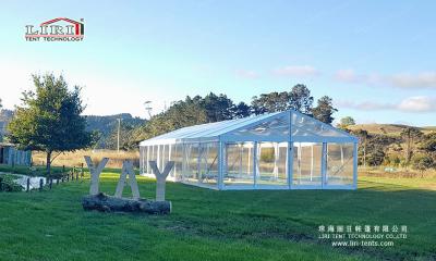 China 8m width transparent clear span tent for wedding, parties, ourdoor events for sale