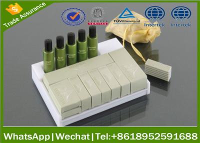 China 4-5 amenidades de la estrella fijaron, las amenidades del cuarto de baño, amenidades de cinco estrellas fijadas, proveedor disponible del baño del hotel de las amenidades del hotel en venta