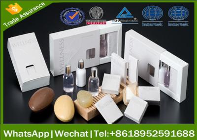 China Las amenidades de teniente general del hotel ISO22716 fijan, las amenidades de la huésped, amenidad del cuarto de baño del hotel, proveedor de las amenidades del hotel en venta