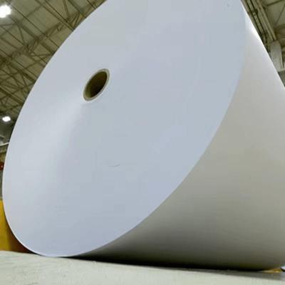 Cina Rotolo di carta patinata in PE impermeabile e antigrasso per soluzioni di confezionamento alimentare in vendita