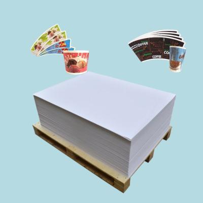 China White Food Grade 100% Virgin Wood Pulp Paper In Sheet for sale