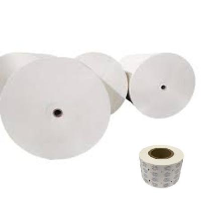 China PE PLA Coated Paper Cup Bottom Roll Roll Paper with PE PLA for Tea Coffee Beverage Cups for sale