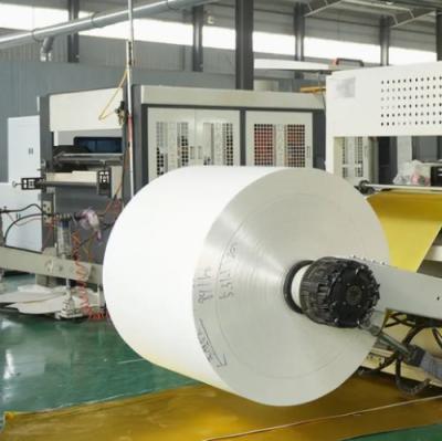 China Coated Paper Roll Single Double PE Coated Produce Paper Cup Roll 150-350GSM Offset Printing Paper for sale