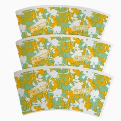 China 210 to 350GSM Various Custom Designed Paper Cup Fan with PE Coating Paper Cup Raw Material for sale