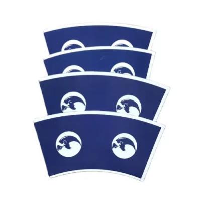 China Thermal Insulation Paper Cup Fan Custom Designed For Customized Packaging And Event Marketing Purposes for sale
