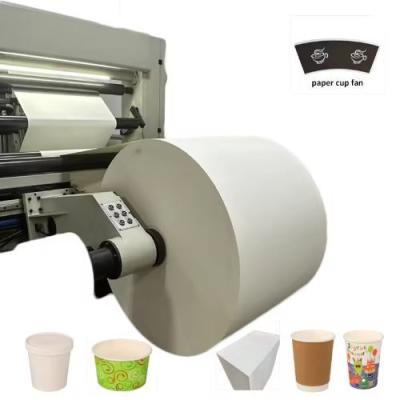 China Greaseproof PLA Coated Paper Roll Designed for Cup and Dessert Bowl Packaging for sale