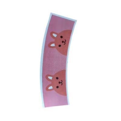 China Biodegradable Paper Cup Fan with PE Weight Between 9 and 26gsm for sale