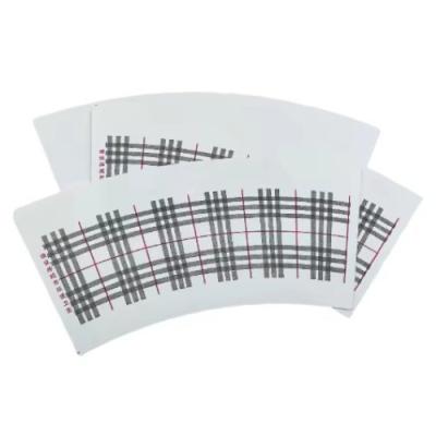 China Paper Cup Fan Single PE Coated Disposable Accessory Designed Food Grade for sale