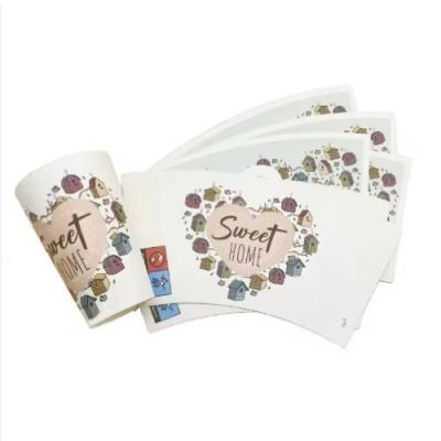 China PE coated Paper Cup Fan High Bulk Factory Direct Sale Waterproof Biodegradable for sale