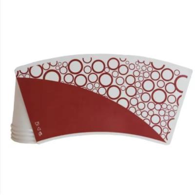 China Wood Pulp Based Eco Friendly FSC Certified Paper Cup Fan Disposable Paper Cups for sale
