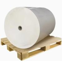 China Custom Disposable PE Coated Paper Roll Paper Raw Material for sale