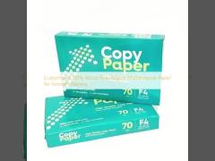 Hoge gladheid A4 kopieerpapier 80 gram kantoorpapier