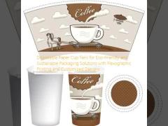 Disposable Paper Cup Fans for Eco-Friendly and Sustainable Packaging Solutions with Flexographic Printing and Customized Designs