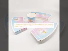 Customizable Paper Cup Fans Raw Materials Solutions for Paper Cups