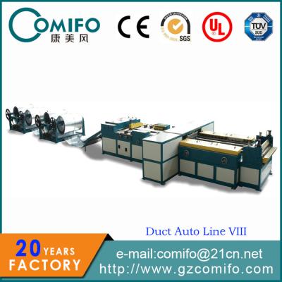 China Auto duct line 8, duct machine, duct forming machine, Duct Production Line for sale