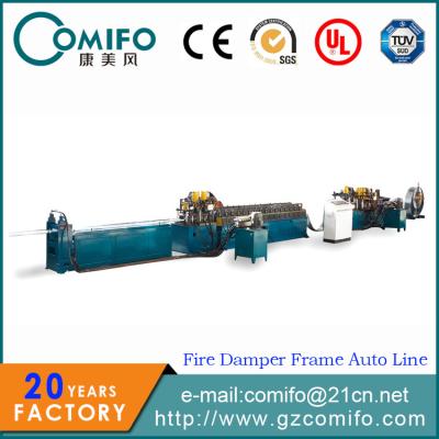 China Volume damper production line, Fire damper machine, Volume damper machine for sale
